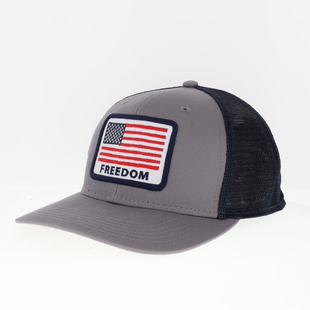 American Freedom Flag Snapback Trucker Hat – 4th of July Shirts